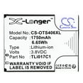 Replacement Battery for TCL 4056L,4056W,4058R,Flip Pro,VZW-TCL-4056 ...