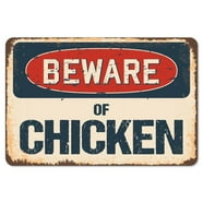 Chicken Crossing Sign - Walmart.com