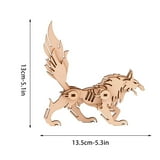 Fjnjuu Building Blocks Toys for Toddlers 1-3, Wooden Three-dimensional ...