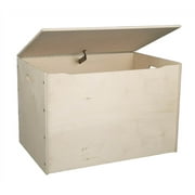 Unfinished Wood Toy Boxes