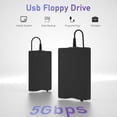 3.5 Floppy Drive USB External, Portable Floppy Disk Reader for Laptop ...