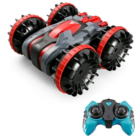 CUMM C9 Amphibious Tank Stunt Double-sided Remote Control Vehicle Twist ...