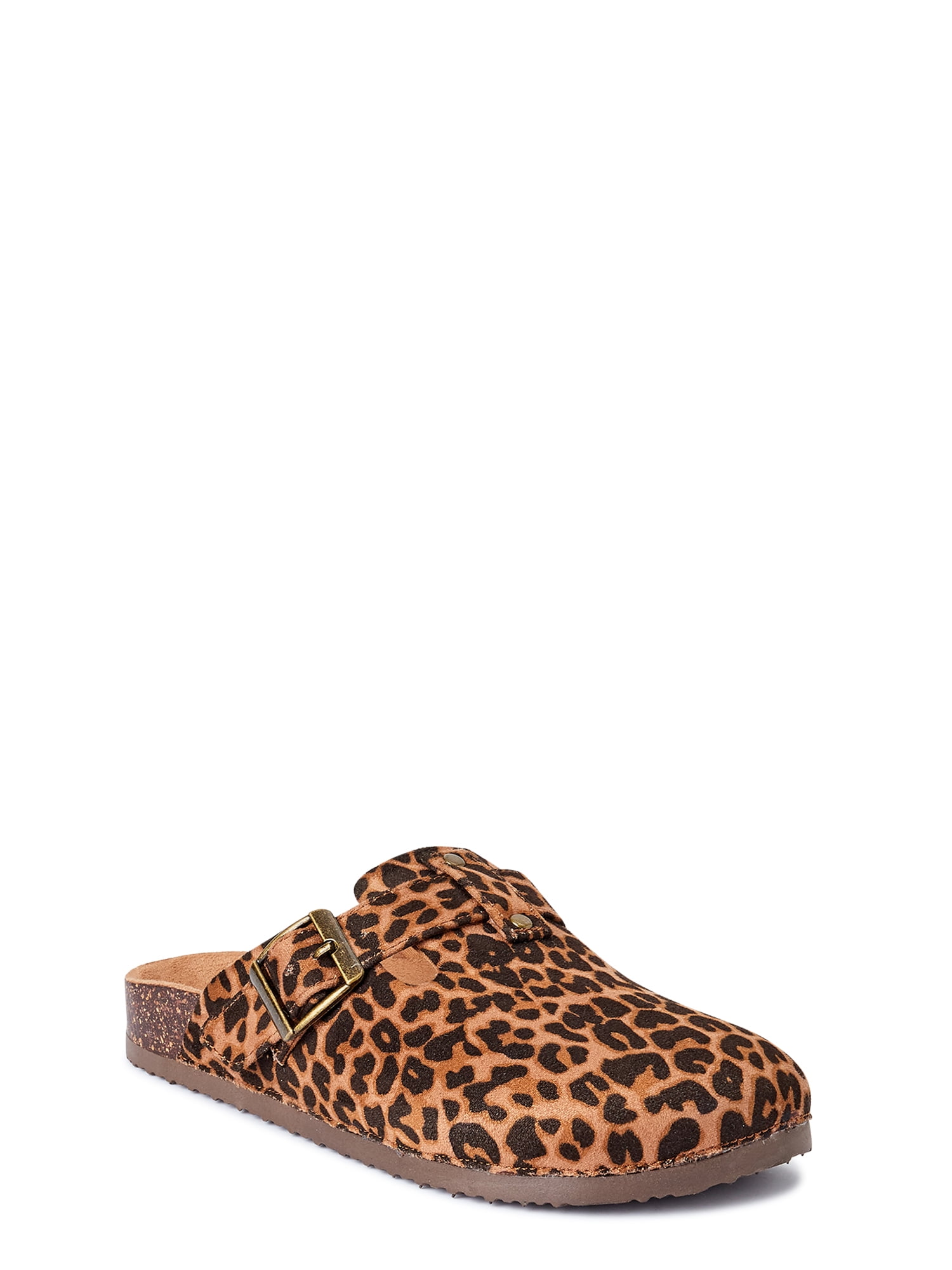 Time and Tru Women's Buckled Clogs - Walmart.com