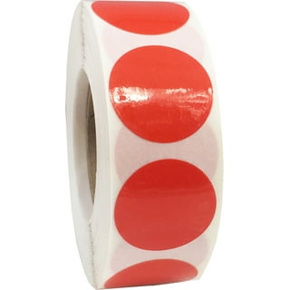 Pieces Dot Stickers Colored Circle Round Removable Stickers Label Rolls ...
