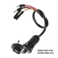 LABLT ATV Four Wheeler Ignition Key Switch for Honda FourTrax 300 ...