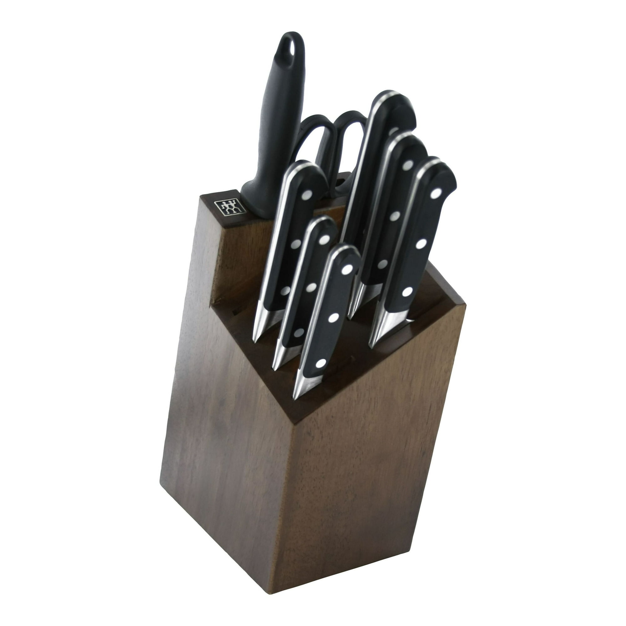 Click here for Zwilling Pro 9 Piece Knife Block Set  Black prices