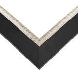 22x34 Frame Black Real Wood Picture Frame Width 2.25 Inches | Interior ...