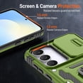 JUJHGRF-for Samsung Galaxy S25 FE Case with 2-Pack HD Screen Protectors ...