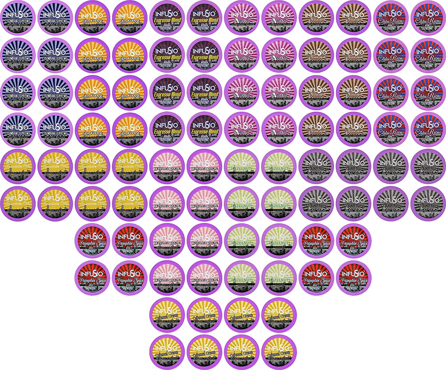 InfuSio Variety Pack (96 Count/12 Different Blends) - Walmart.com