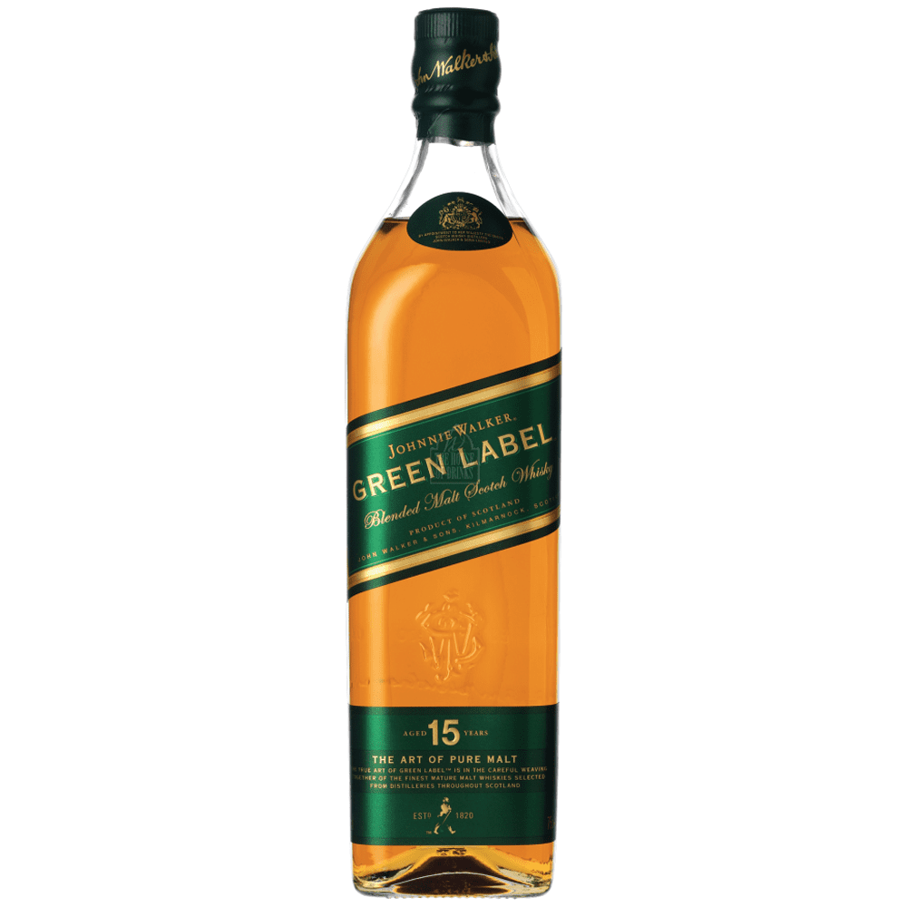 Pack de 2 Whisky Johnnie Walker Blend Green Label 700 ml Johnnie Walker ...