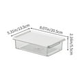 White Plastic Food Storage Container | Flip Lid Cheese & Spice ...