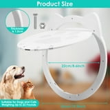 Cat Door for Interior Doors,Cat Puppy Door with Lockable Safe Magnetic ...