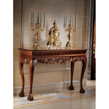 Design Toscano Hapsburg Marble Topped Console Table - Walmart.com