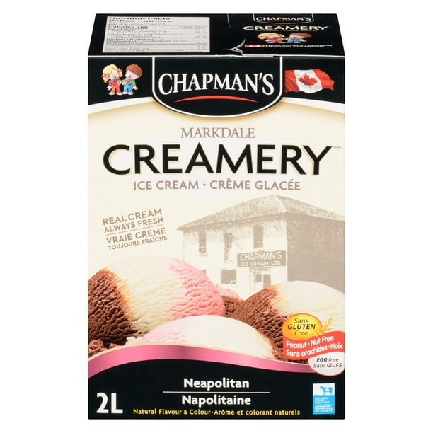 Chapman's Markdale Creamery Neapolitan Ice Cream, 2L - Walmart.ca