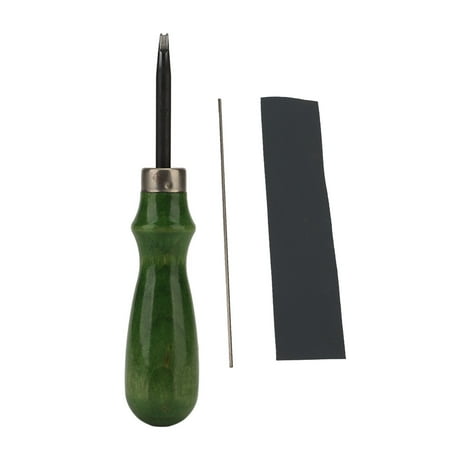 Leather Beveling Tool, Wooden Handle Labor Saving Comfortable Grip Edge ...