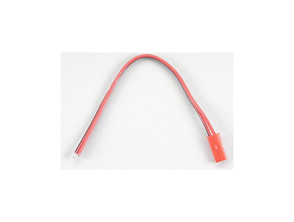 Hitec RCD HRC56211 Male BEC Connector & Lead, Red - Walmart.com