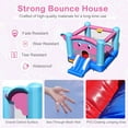 Gymax Inflatable Bounce House 3-in-1 Elephant Theme Inflatable Castle w ...