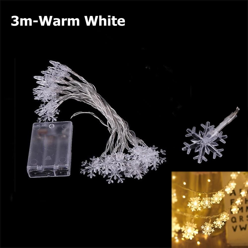 Garden Outdoor Home Decor Battery Operated Warm White Multicolor ...