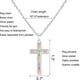 Baptism Cross Necklace for Women,First Communion Cross Necklaces ...