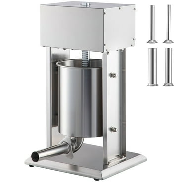 EQCOTWEA Electric Sausage Stuffer Sausage Maker with 4 Stuffing Tubes ...