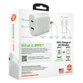 HyperGear 15627 SpeedBoost 25W PD Lightning Wall Kit White - Walmart.com