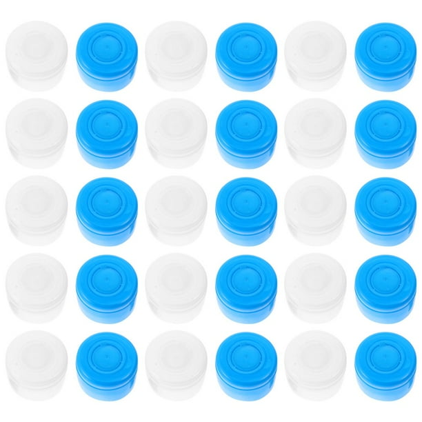AMERTEER 40Pcs Water Bottle Lids Water Jug Caps Reusable Water Jug Caps ...