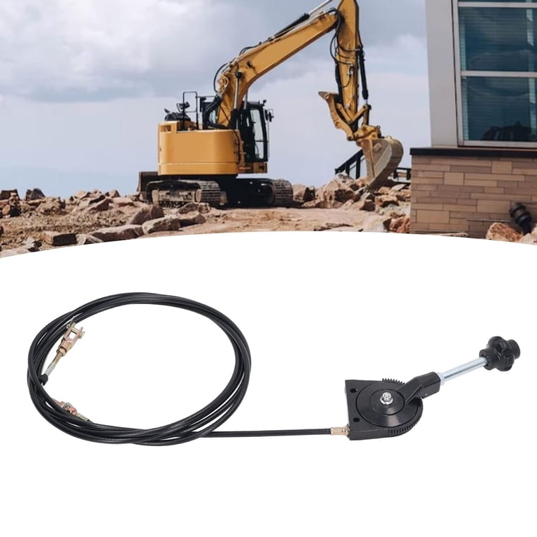 Excavator Manual Throttle Control Cable Heavy Equipment Excavator ...