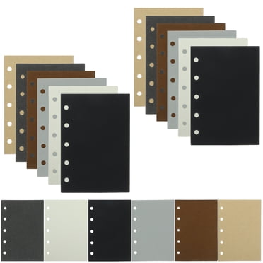 Colaxi 6 Loose Leaf Paper, A6 Binder Planner Insert, A6 Refill Paper ...