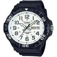 Casio Men's Large Dial Analog Sport Watch with Khaki Nylon Strap ...