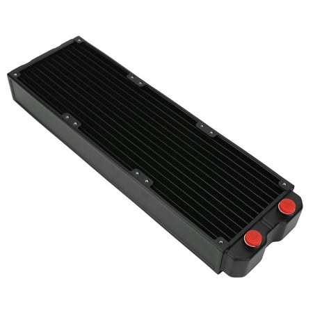 Computer Radiator, G1/4 Thread Water Cooling Radiator Aluminum Alloy 24 ...