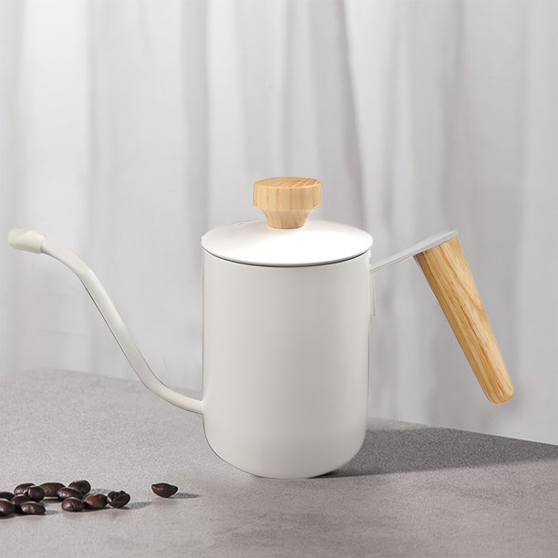 LSLJS Stainless Steel Hand Coffee Pot Home Use Drip Coffee Pot Long ...