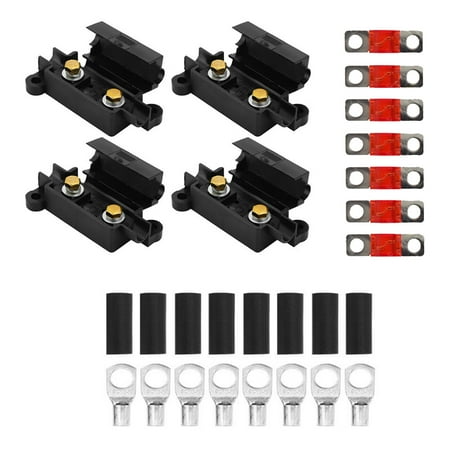 Goriertaly Pack of 4 Universal Car 1-in-1-out 12/24V Fuse Block ...