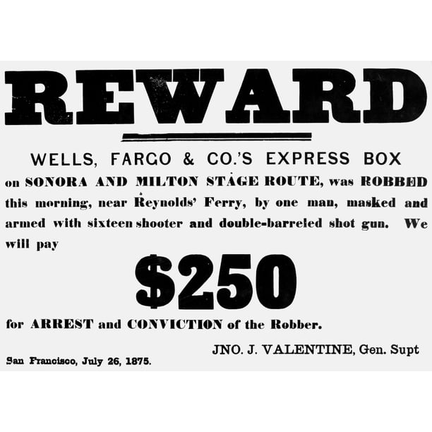 Reward Poster