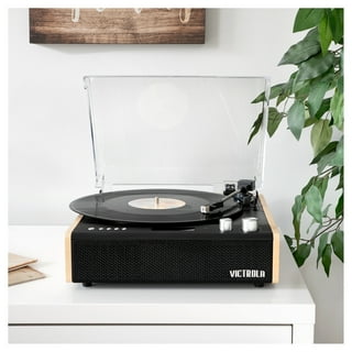 Studebaker 3-Speed Turntable with Bluetooth Receiver and AM/FM Radio ...