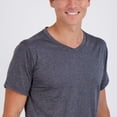 Real Essentials Mens V Neck Dry Fit Workout T Shirts 5 Pack Moisture