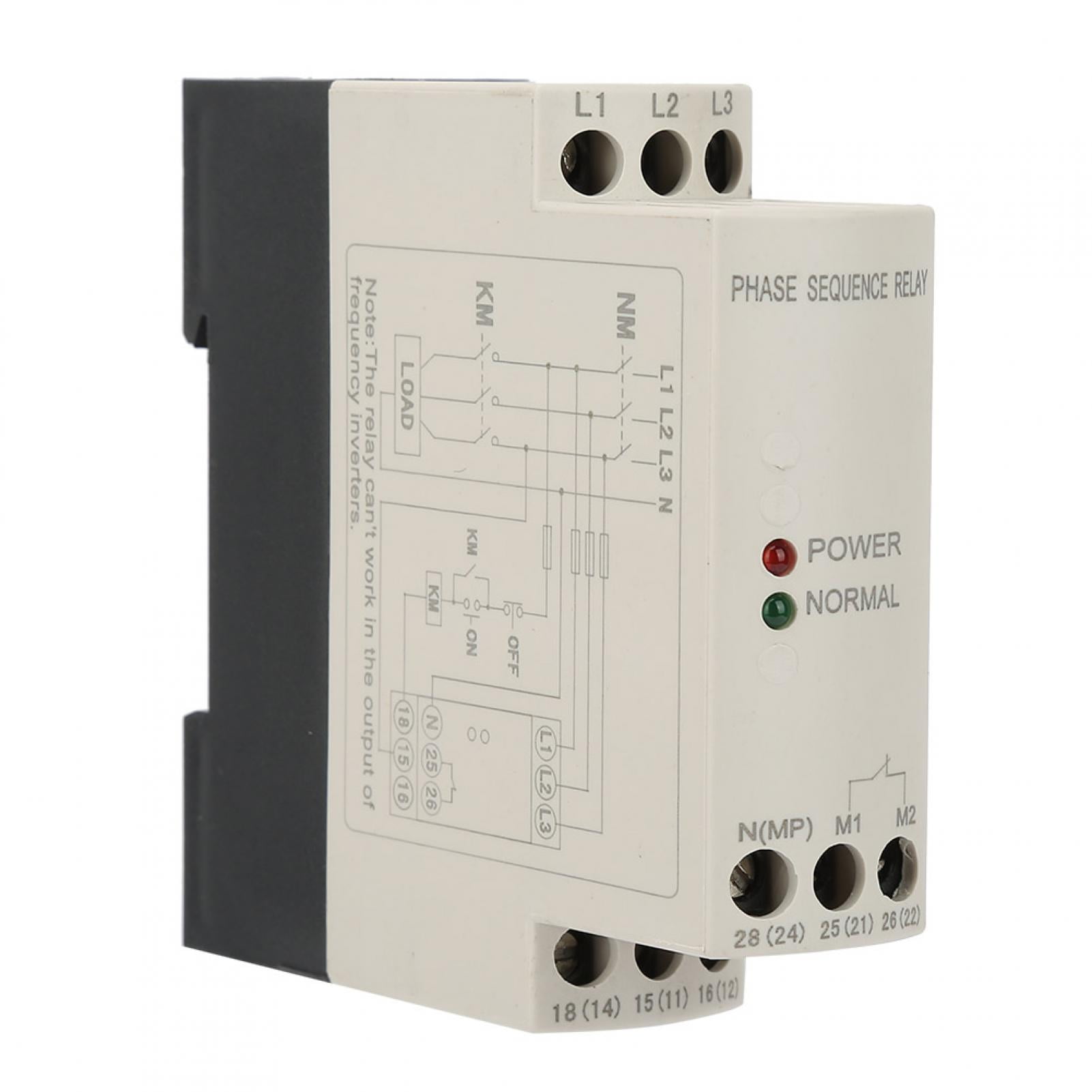Relay Phase Sequence Protector Voltage Protective Relay Phase Sequence ...