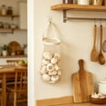Eolstice Kitchen Hanging Mesh Storage Bags, Breathable Produce ...