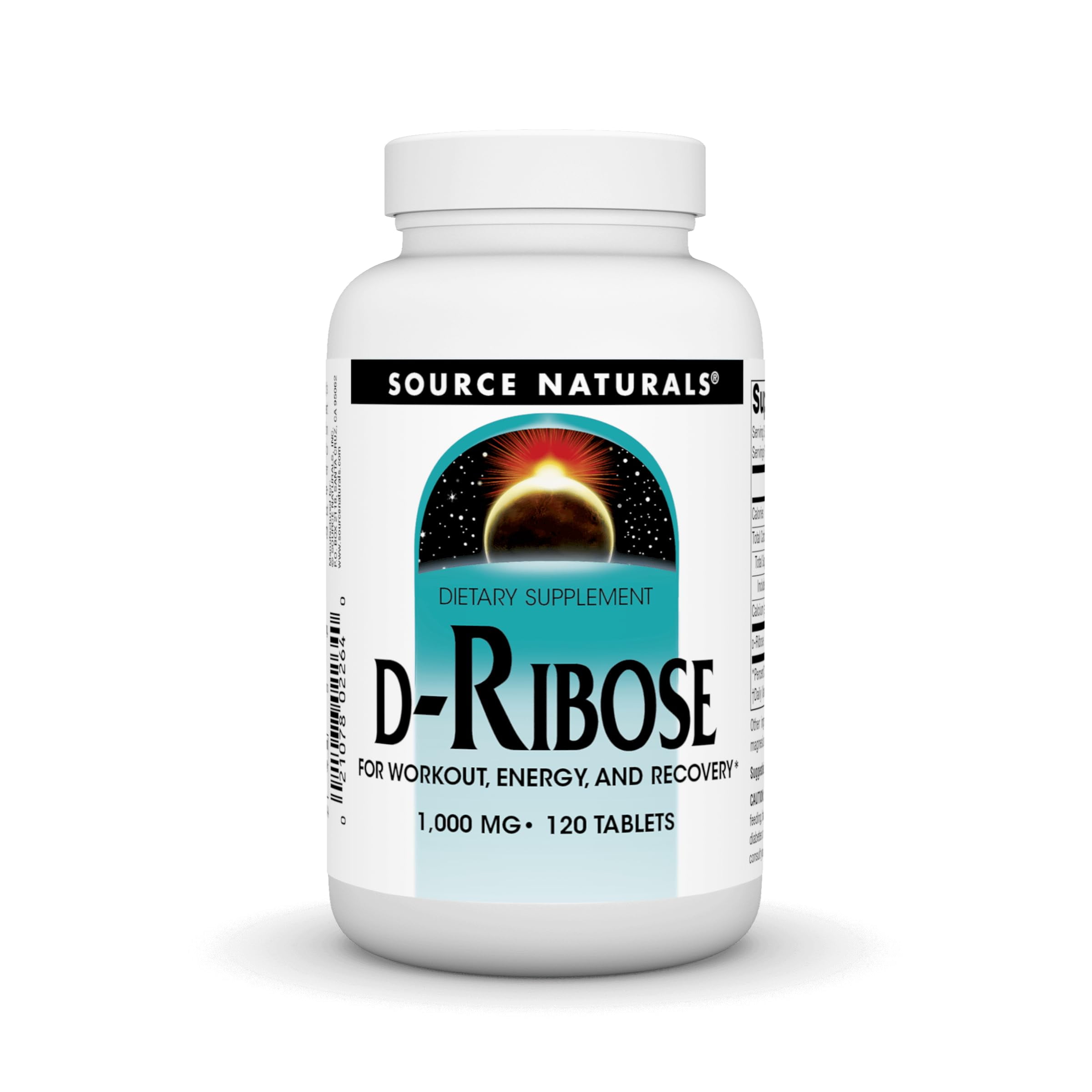 Suplemento Source Naturals D-Ribose 120 comprimidos | Bodega Aurrera en ...