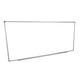 Luxor Magnetic Wall-Mounted Dry Erase Board, 96" x 40", Silver Aluminum ...