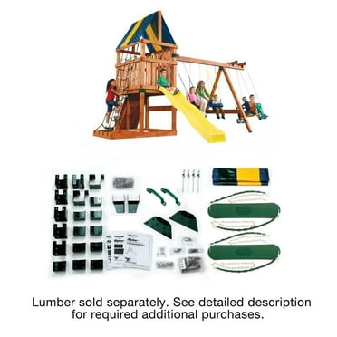 Swing-N-Slide Wrangler DIY Play Set Hardware Kit (Wood and Slide not included) - Walmart.com
