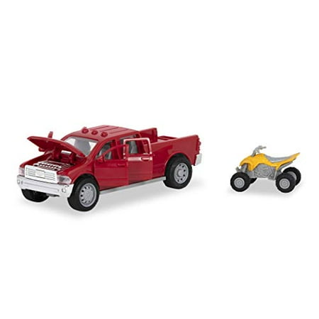 Driven by Battat - Micro Pick-Up Truck - Toy Pickup Truck with Lights ...
