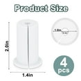 4PCS Ethernet Cable Grommet 1 Inch Rubber Wall Pass Through for Home ...