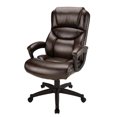 Realspace Fennington High-Back Executive Office Chair with Wheels ...