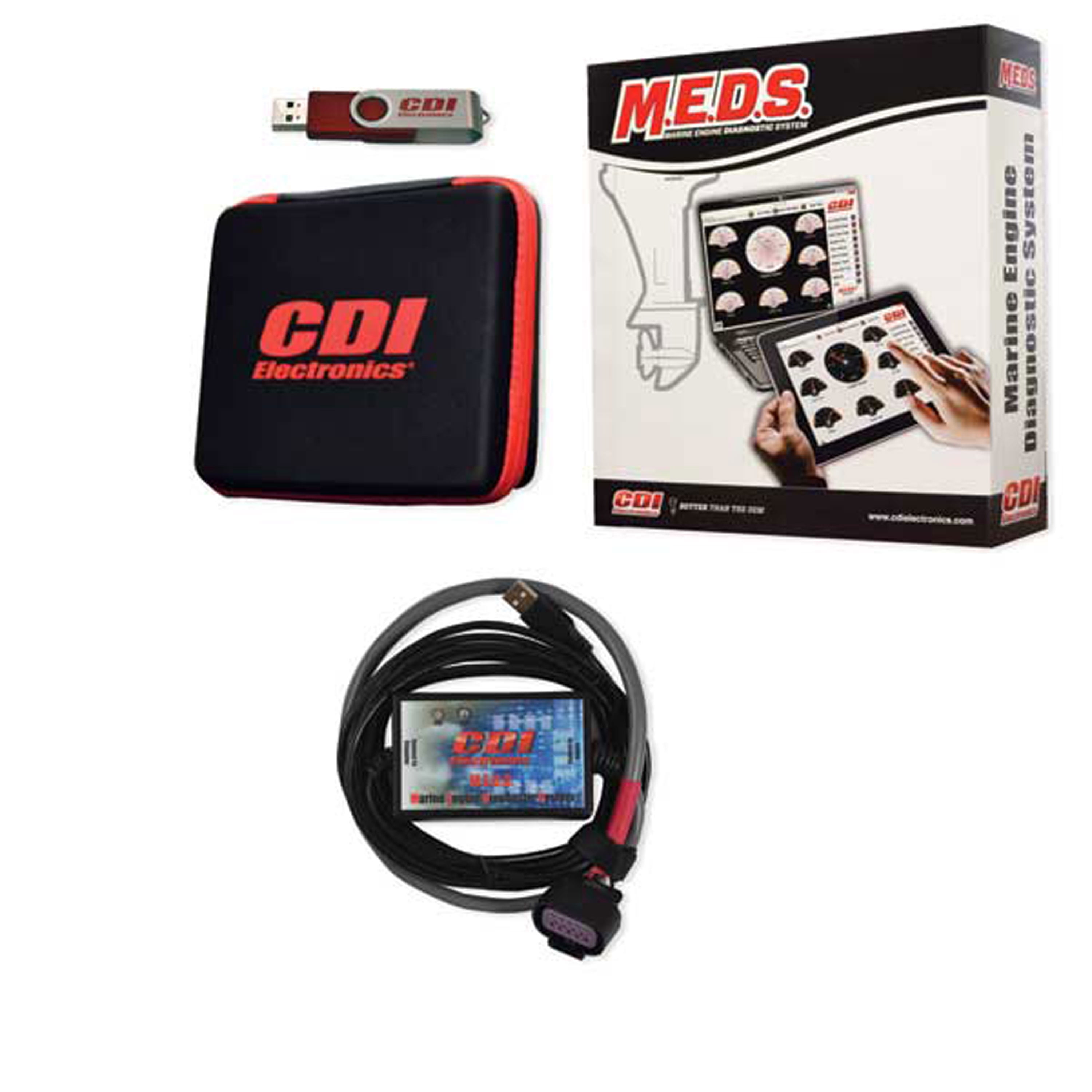 CDI Electronics 531-0119M2 M.E.D.S. Marine Engine Diagnostic System ...