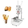 INTBUYING 5L Commercial Vertical Spanish Churros Machine with 12L Deep ...