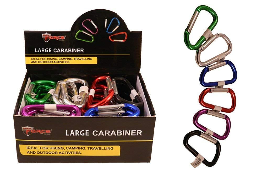 Diamond Visions Max Force 2220704 Large Carabiner Set of 4 in Assorted ...