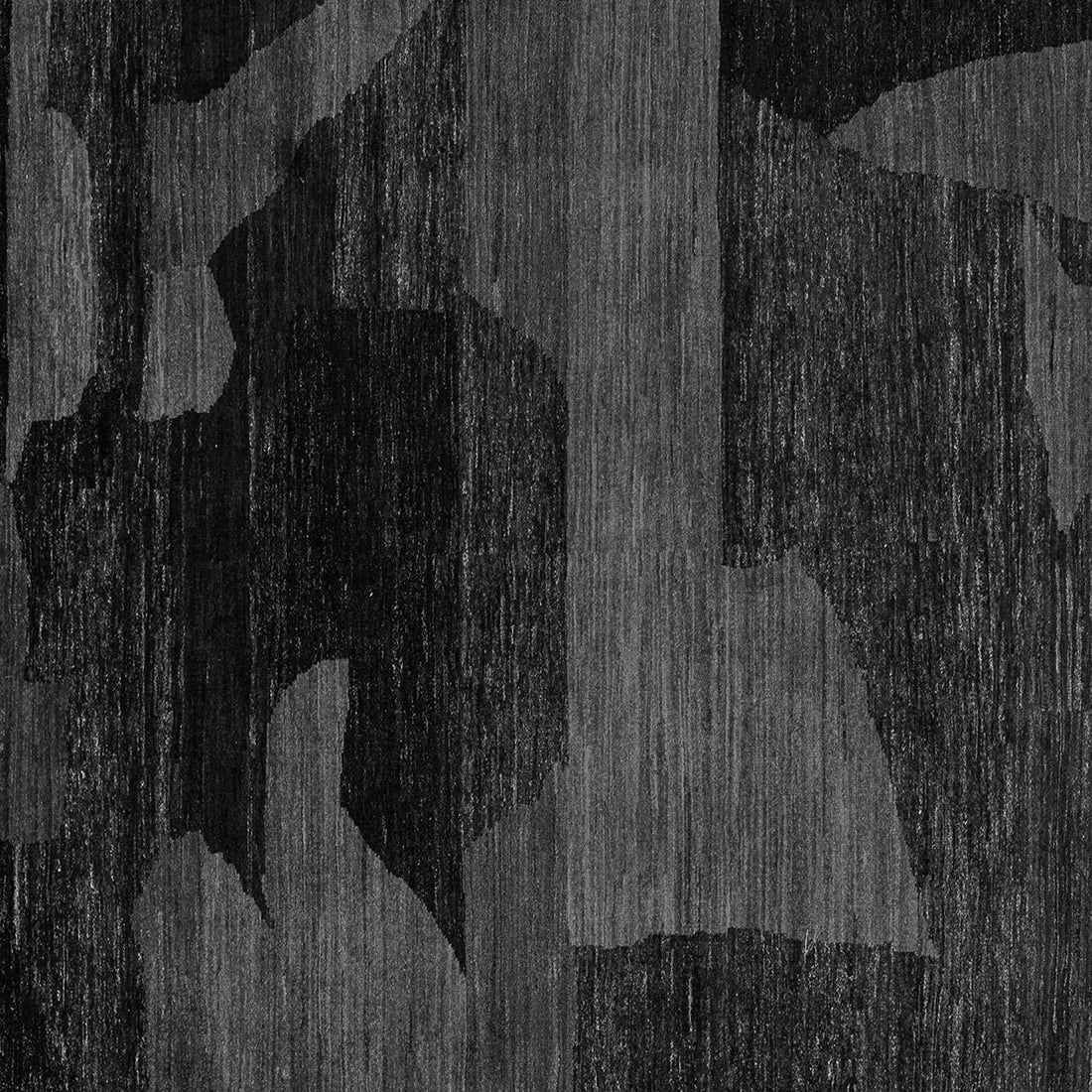 Ahgly Company Indoor Square Abstract Gray Modern Area Rugs, 6' Square ...