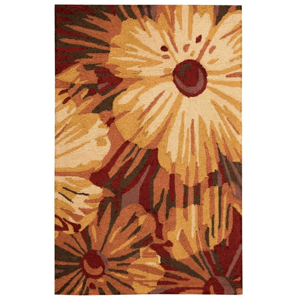 Nourison Fa19-Rec-3X4 Fantasy 3' X 4' Rectangle Synthetic Hand Tufted ...