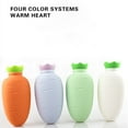 White Silicone Hot Water Bag In Classic Shape For Warmth And Therapy ...