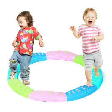 Special Supplies Colored Wavy Circle Balance Beams Stepping Stones for ...